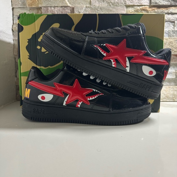 Bape | Shoes | Bape Sta Shark Black | Poshmark